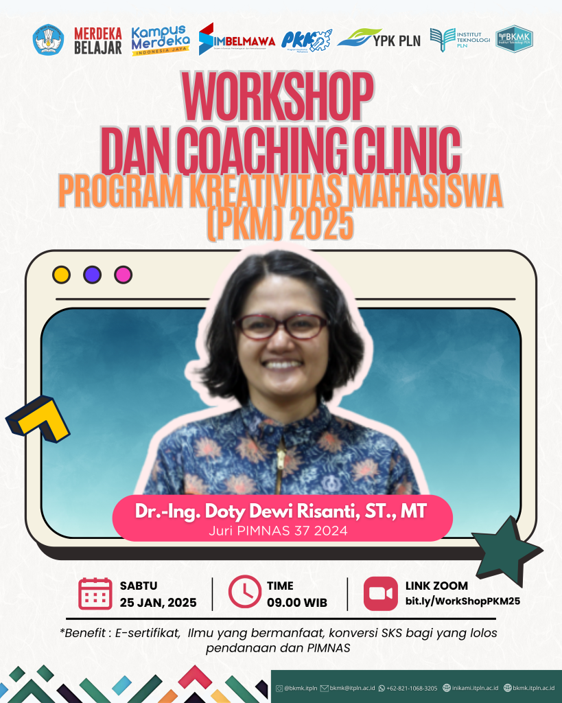 Workshop dan Coaching Clinic Program Kreativitas Mahasiswa